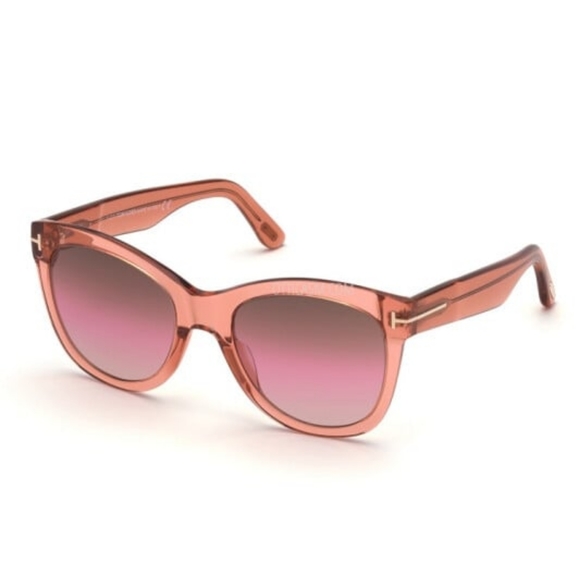 Tom Ford | Accessories | New Tom Ford Tf87 Women Pink Cat Eye Wallace ...